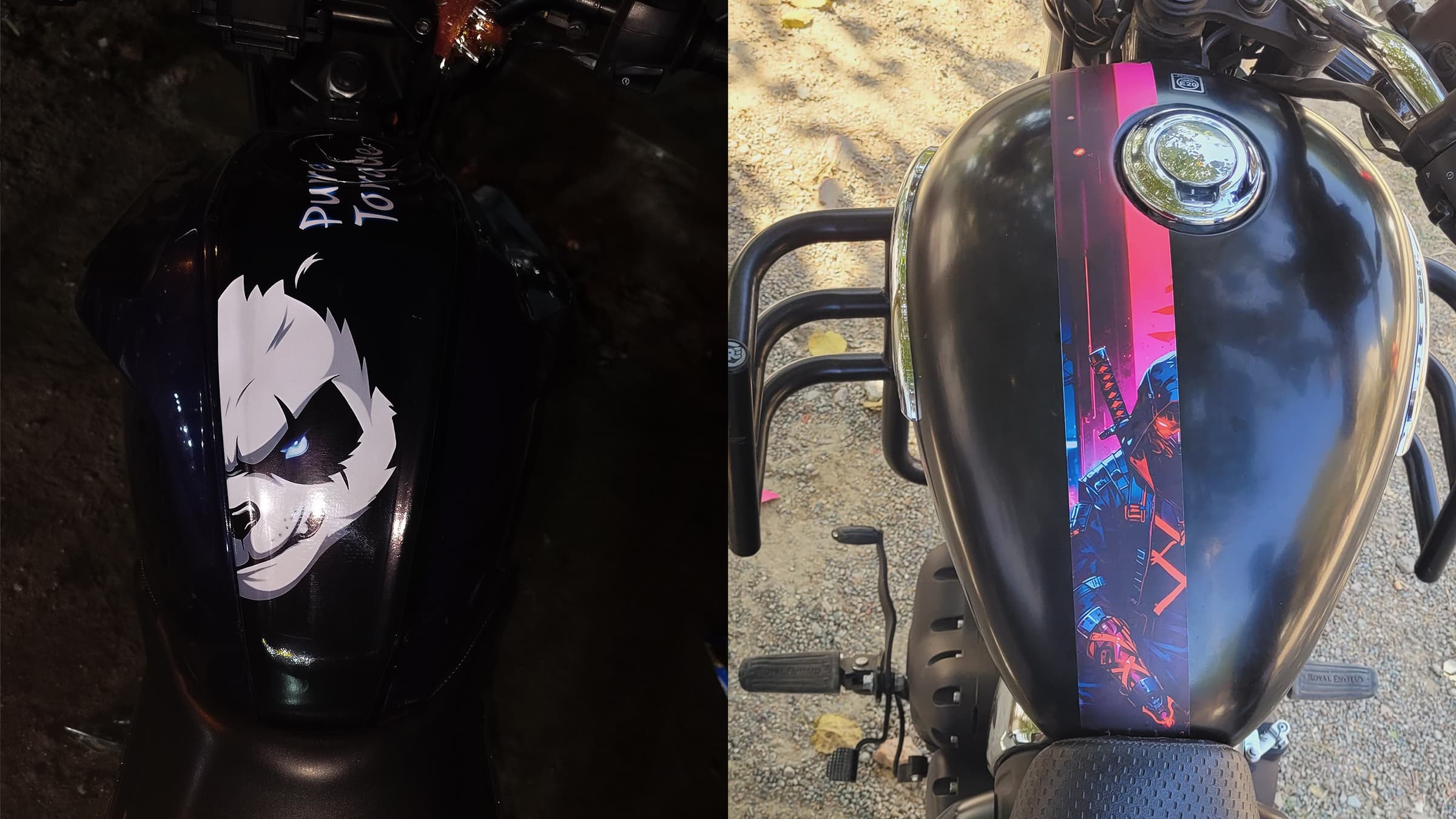 Bike Tank Wraps for a Bold New Look | Maddy Custom
