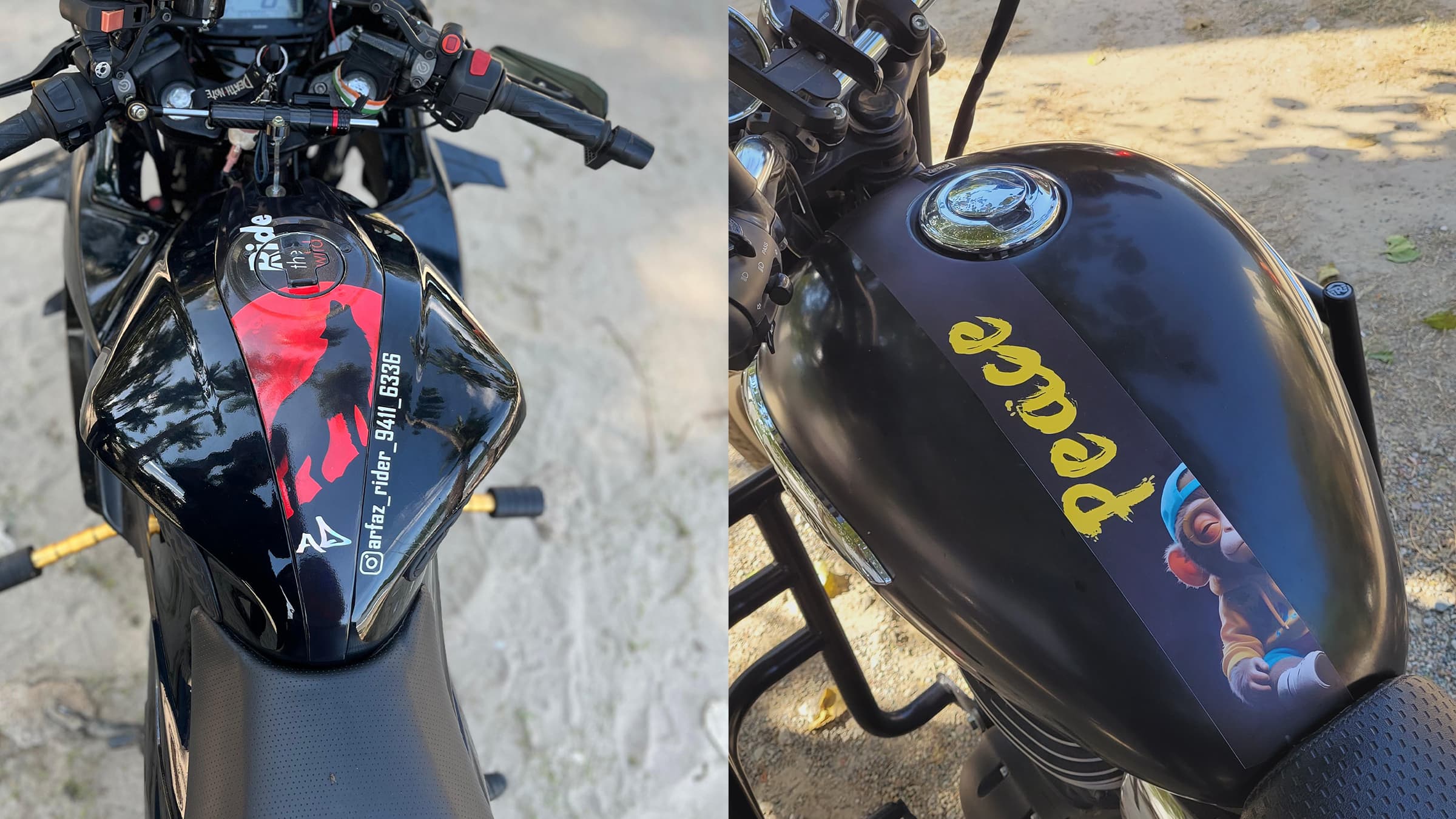 Bike Tank Wraps for a Bold New Look | Maddy Custom